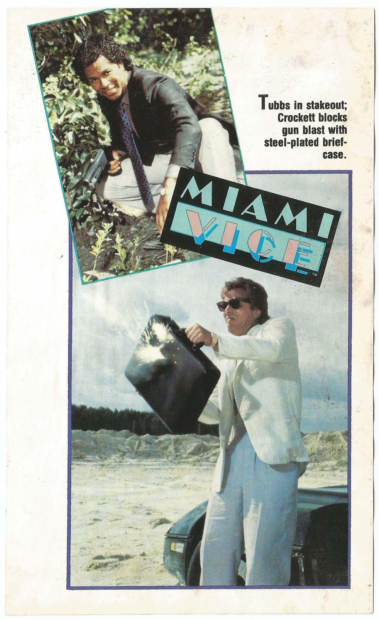 Pictures from the paperback 'Making of Miami Vice' - Miami Vice In Any ...