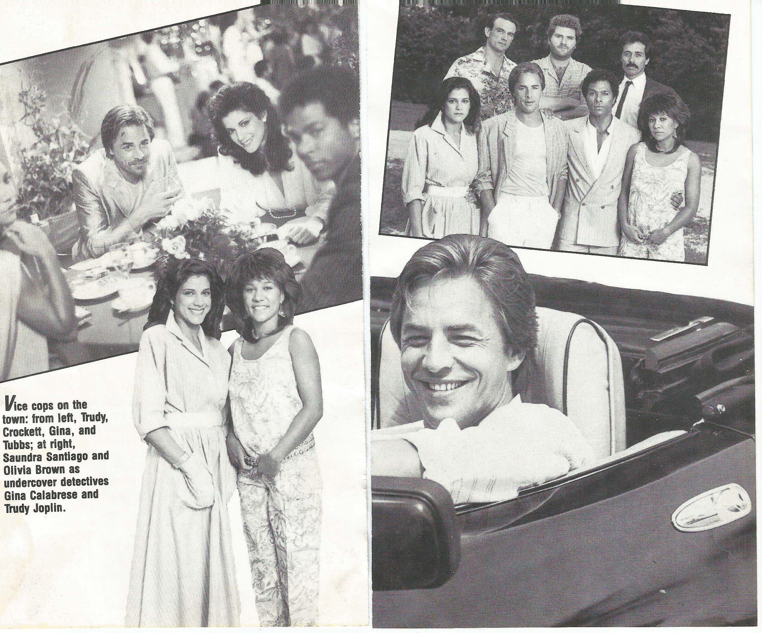 Pictures from the paperback 'Making of Miami Vice' - Miami Vice In Any ...