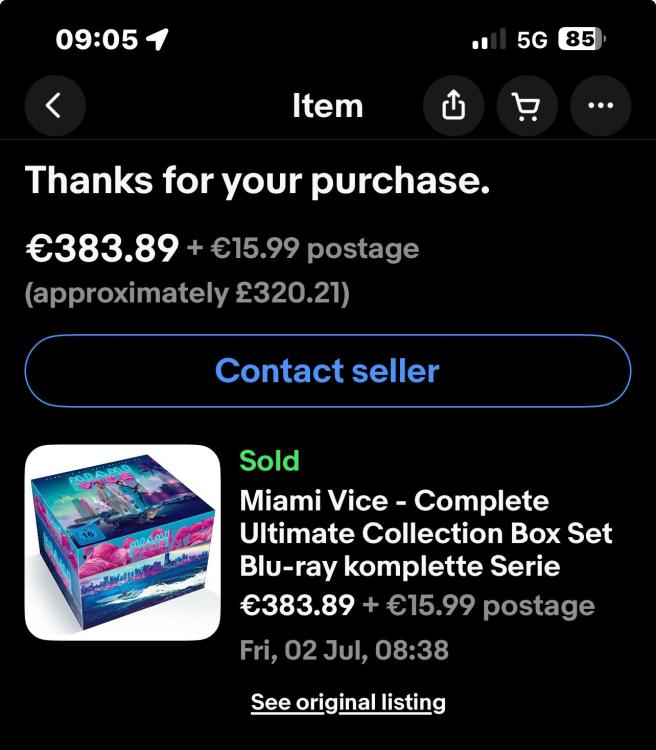 New Miami Vice BluRay Ultimate Collection Box Set out on 1st October ...